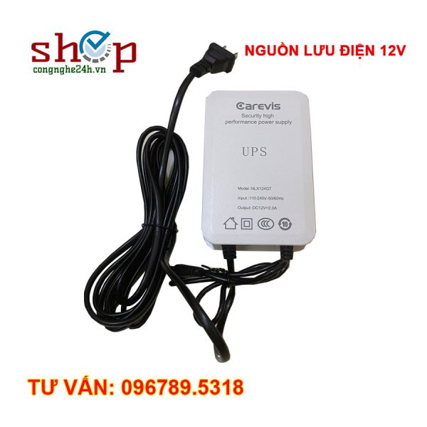 Nguồn tích điện 12V Carevis cho camera và thiết bị mạng - SHOP CÔNG ...