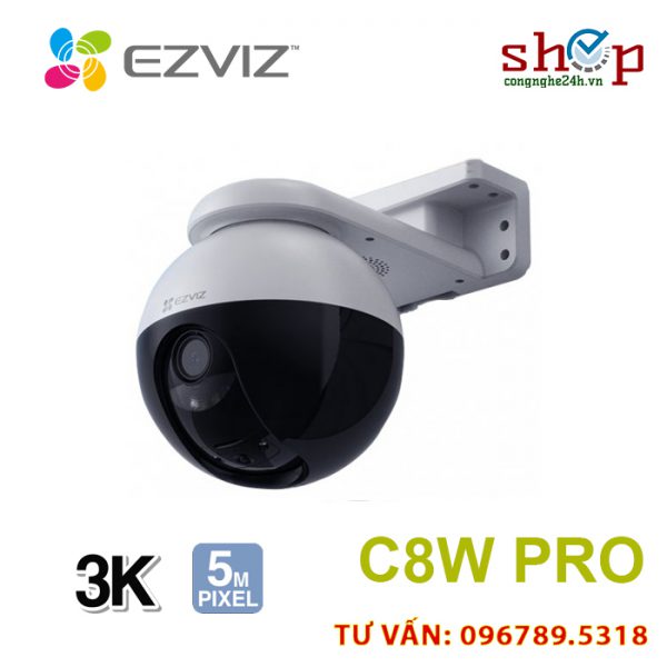 Camera Ezviz C8W Pro 3K 5M PTZ Thông Minh Độ Nét Cao - SHOP CÔNG NGHỆ 24H