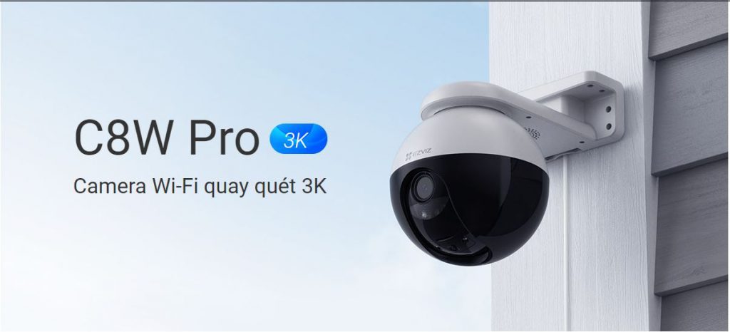 Camera Ezviz C8W Pro 3K 5M PTZ Thông Minh Độ Nét Cao - SHOP CÔNG NGHỆ 24H