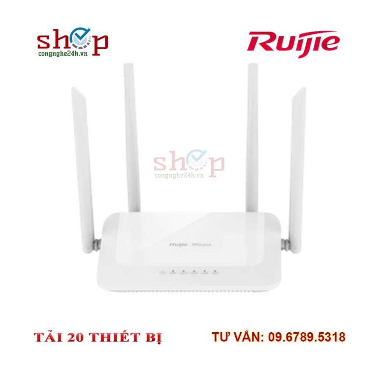 BỘ PHÁT WIFI RUIJIE RG-EW1200 (DUAL-BAND AC1200 MU-MIMO HỖ TRỢ MESH ...
